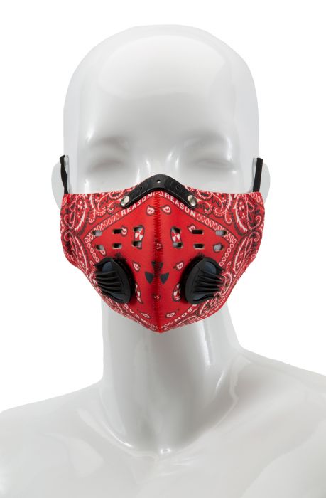 REASON Bandana Vented Mask FM-21RED - Karmaloop