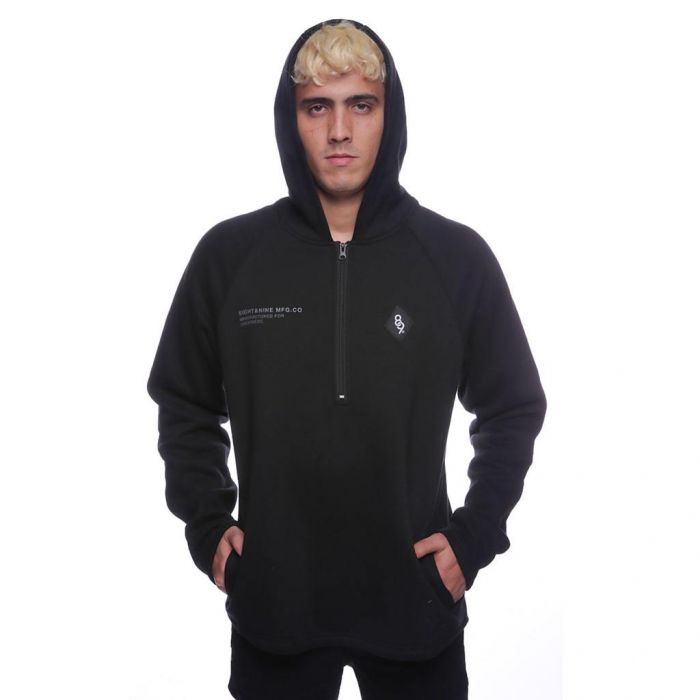 8&9 MFG CO Tactical Pullover Hoodie HSTACTBLK - Karmaloop