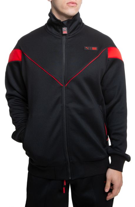PUMA Puma x TMC MCS Track Jacket in Black/Red 59656701 - Karmaloop