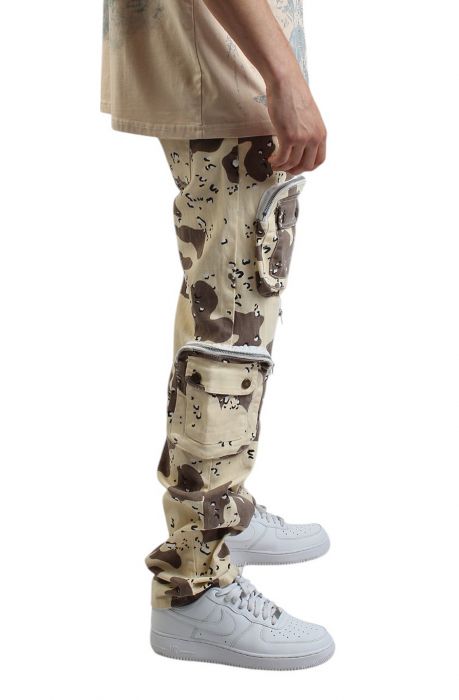 RU WAVE Superior Multi Cargo Utility Pants RUW25012-DCAMO - Karmaloop