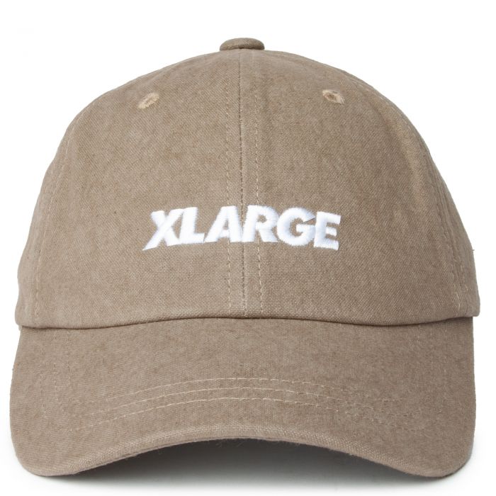 XLARGE JAPAN Standard Logo 6 Panel Cap 101221051001-BRN - Karmaloop