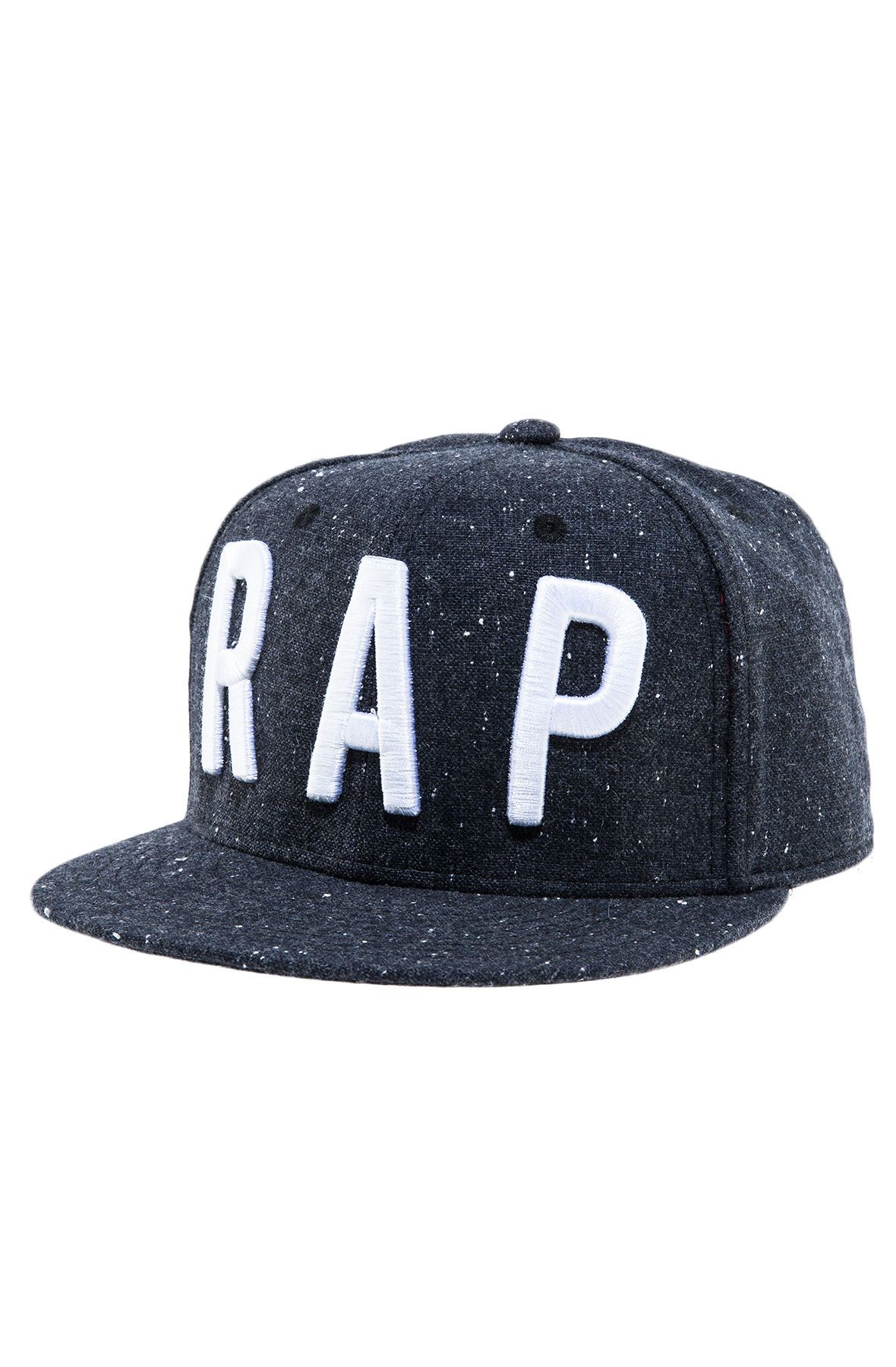 IMKING Hat RAP Strapback Black