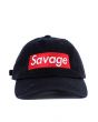The Savage Baseball Cap in Black