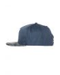 10 Deep Hat Larger Living Snapback in Navy