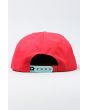 The Diamante 6 Panel Snapback in Red, Diamond Blue, & Black