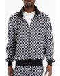 CHECKERED TRACK JACKET